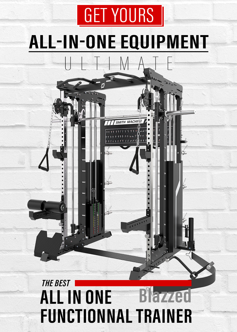 Best All In One Trainer Machine Fitness Equipment | Blazzed Fitness